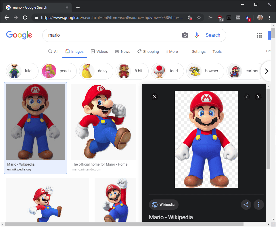 Not everyone likes the new Google Images preview format - TechWarrant