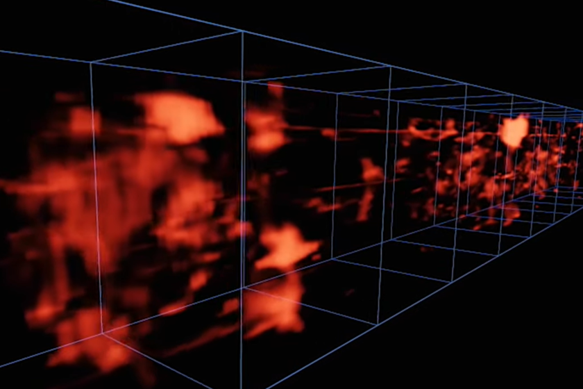 The 'cosmic web' hidden in the darkest reaches of the universe, seen ...